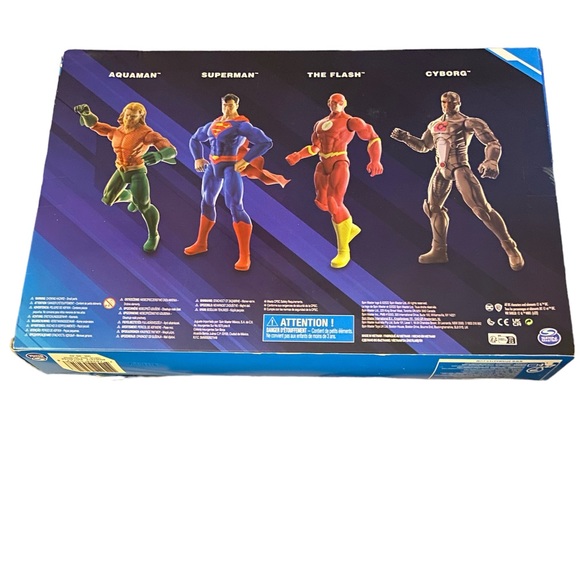 DC Comics | Toys | Dc Comics 2 Action Figure 4 Pack Aquaman Superman ...